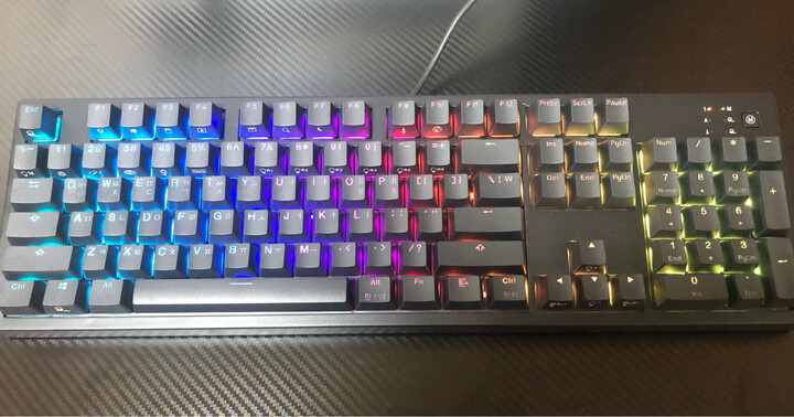 ABKO Hacker K995P V3 RGB PBT 무접점 [블랙, 45g] - 에누리 가격비교