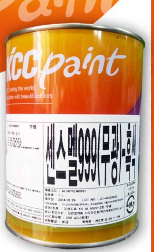 KCC 센스멜 999 페인트 [18L] - 에누리 가격비교